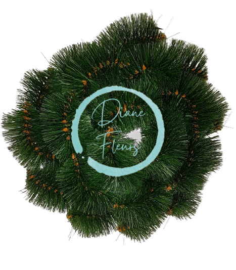 Coroană cerc Ø 40cm pin artificiale :: {product_name}